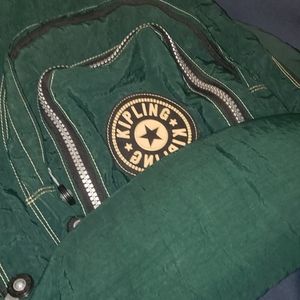 Kipling | Bags | Green Kipling Full Size Backpack | Poshmark